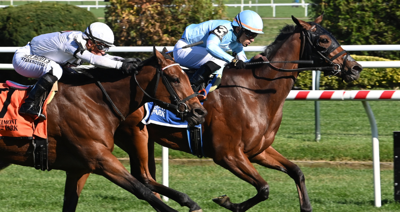 American Apple pulls off 47-1 upset in G3 Matron | Aqueduct
