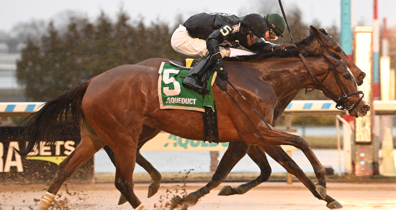 Hot Fudge brings five-race win streak to G3 Distaff | Aqueduct