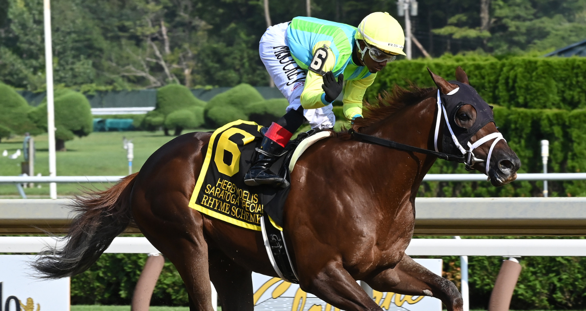 Rhyme Schemes streams to open-lengths triumph in G2 Saratoga Special ...