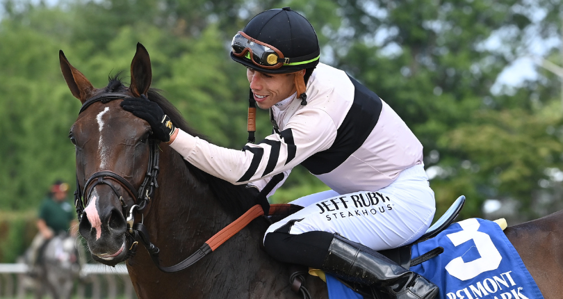 Liguria leads Brown-trained exacta in $150K Wild Applause | Belmont Park